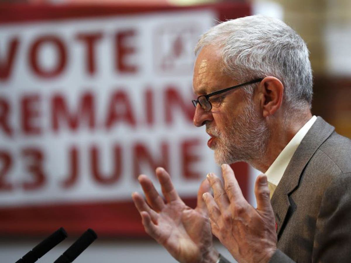 Eu Referendum Jeremy Corbyn Says Labour Is Very Ready For Snap