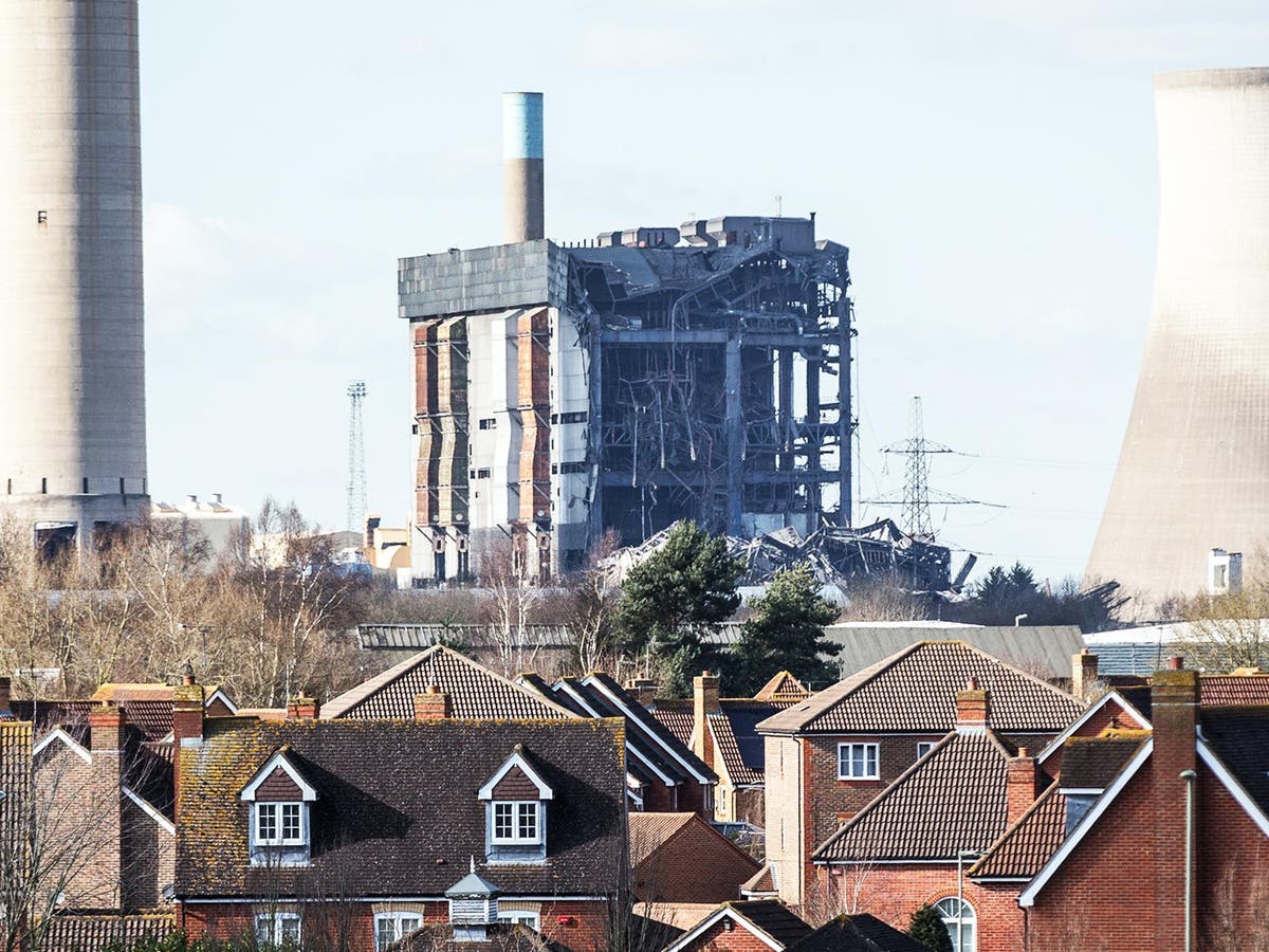 Didcot power station: Body found in rubble six months after collapse ...