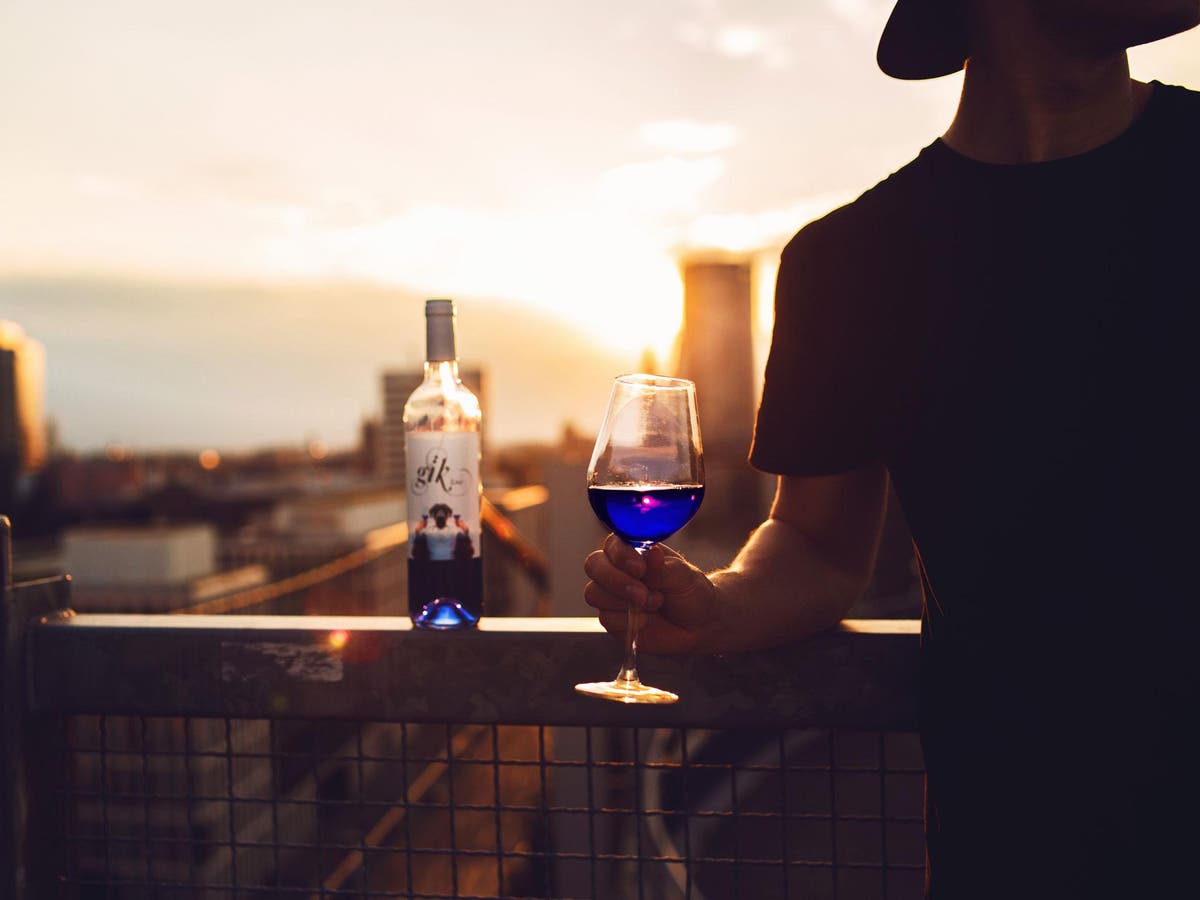 Gik blue wine comes to the UK from Spain | The Independent | The ...