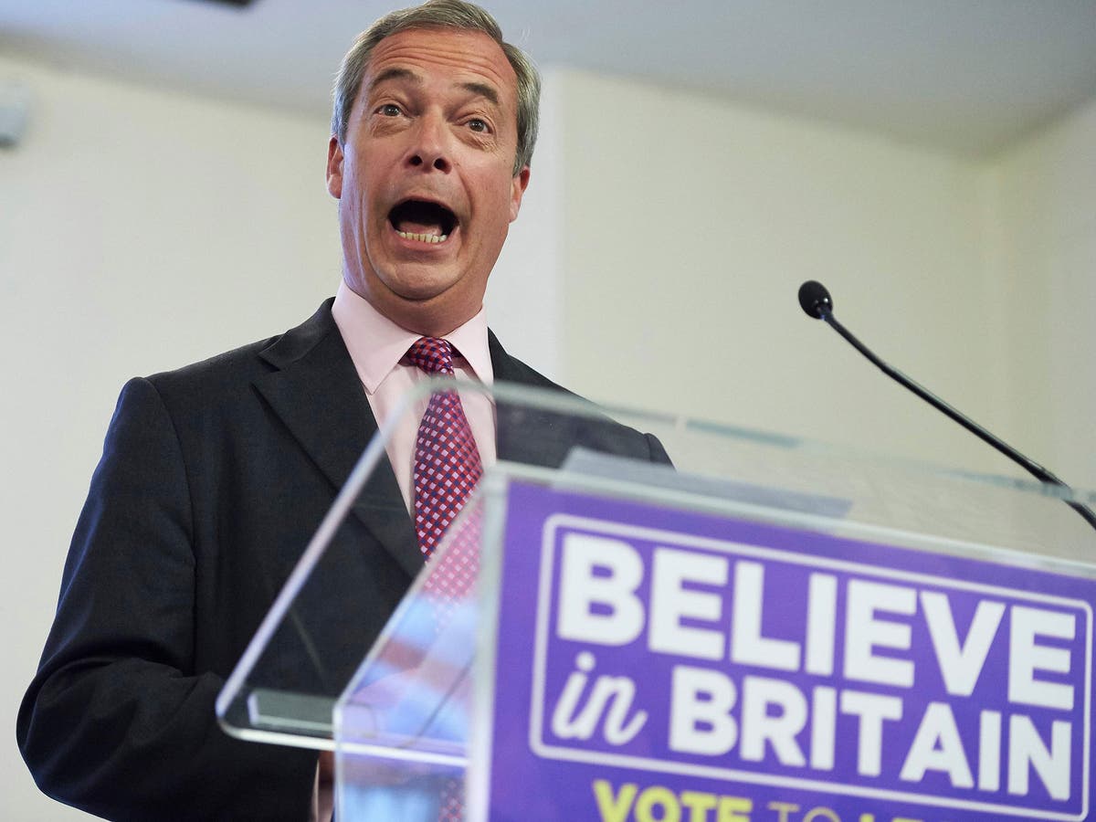 Nigel Farage refuses to apologise for 'Breaking Point' poster in final ...