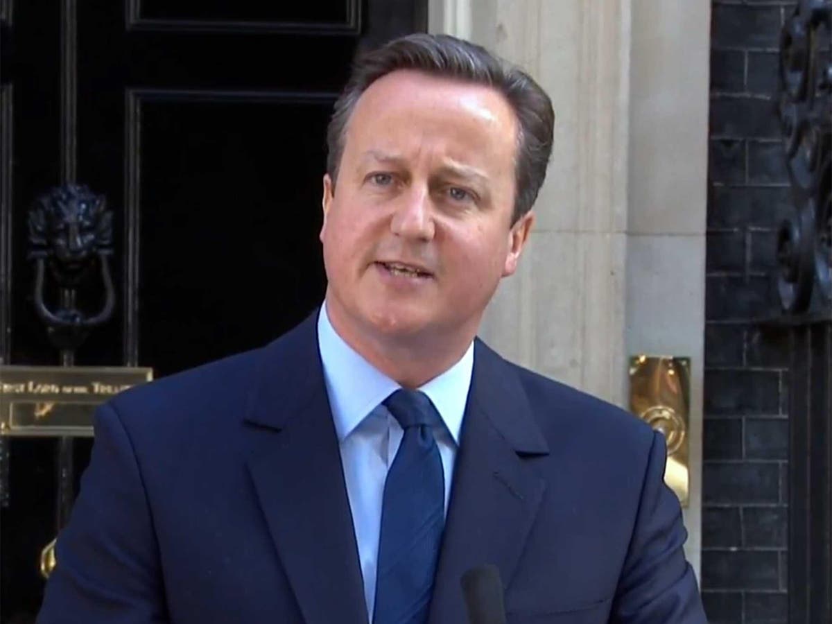 David Cameron resigns: The Prime Minister's resignation speech in full ...