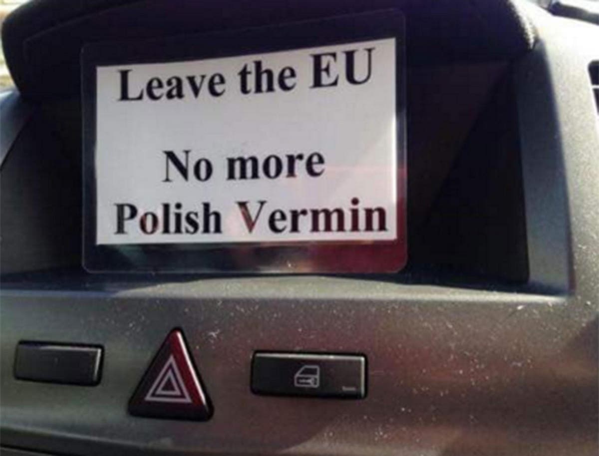 Brexit: Polish Embassy responds after spark in reports of hate crime ...