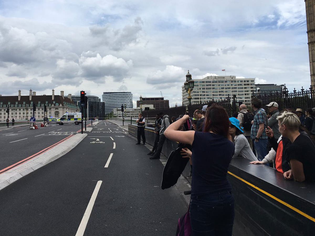 Westminster Bridge closed after 'suspicious vehicle' left near Houses ...