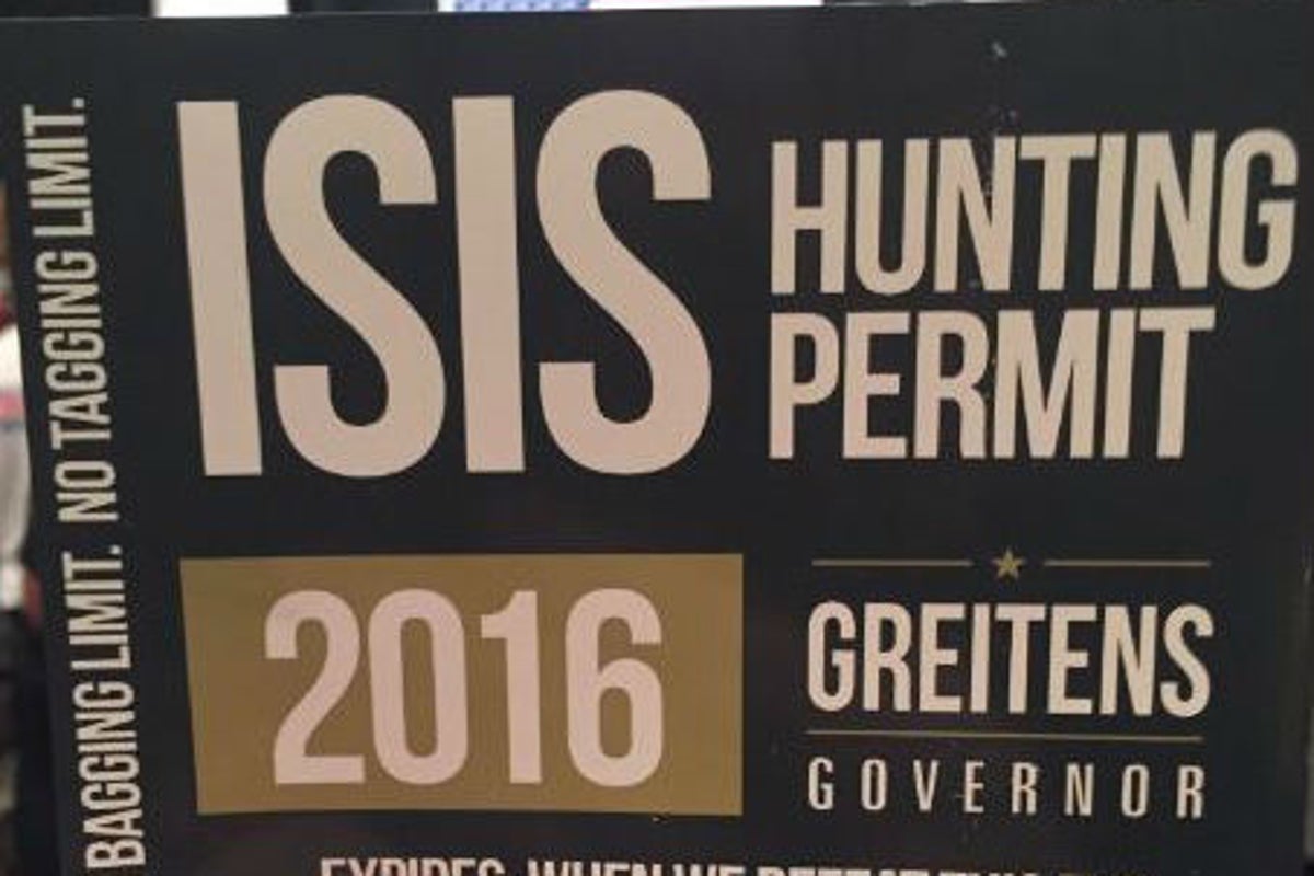 'Isis hunting permits' sold for $10 by Republican candidate in Missouri ...