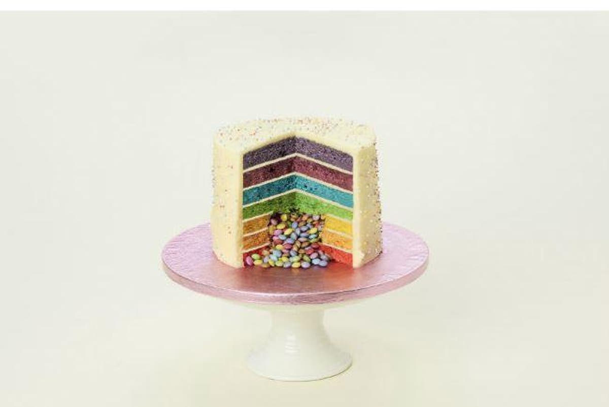 How to make the Vanilla Rainbow Cake | The Independent | The Independent
