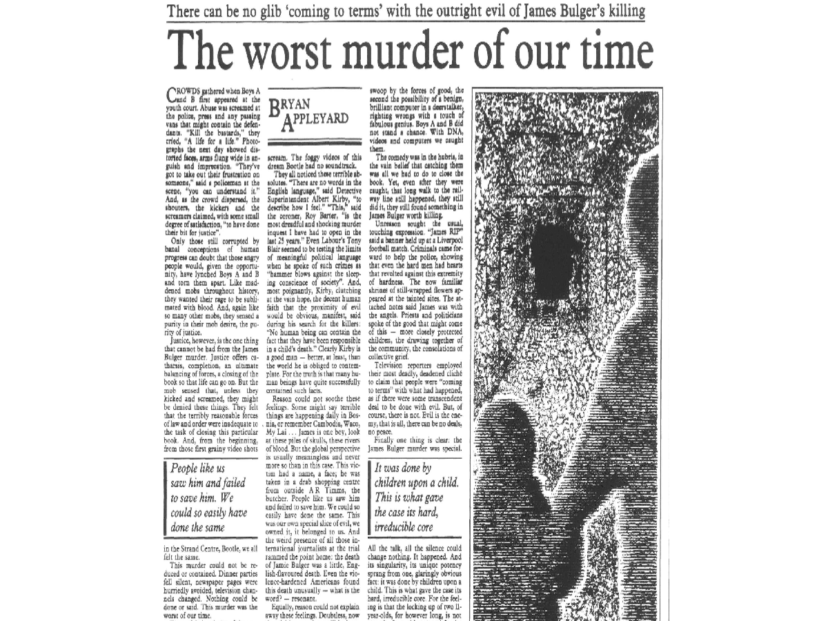 Watch Untold: The Murder Of James Bulger On BBC Select, 58% OFF