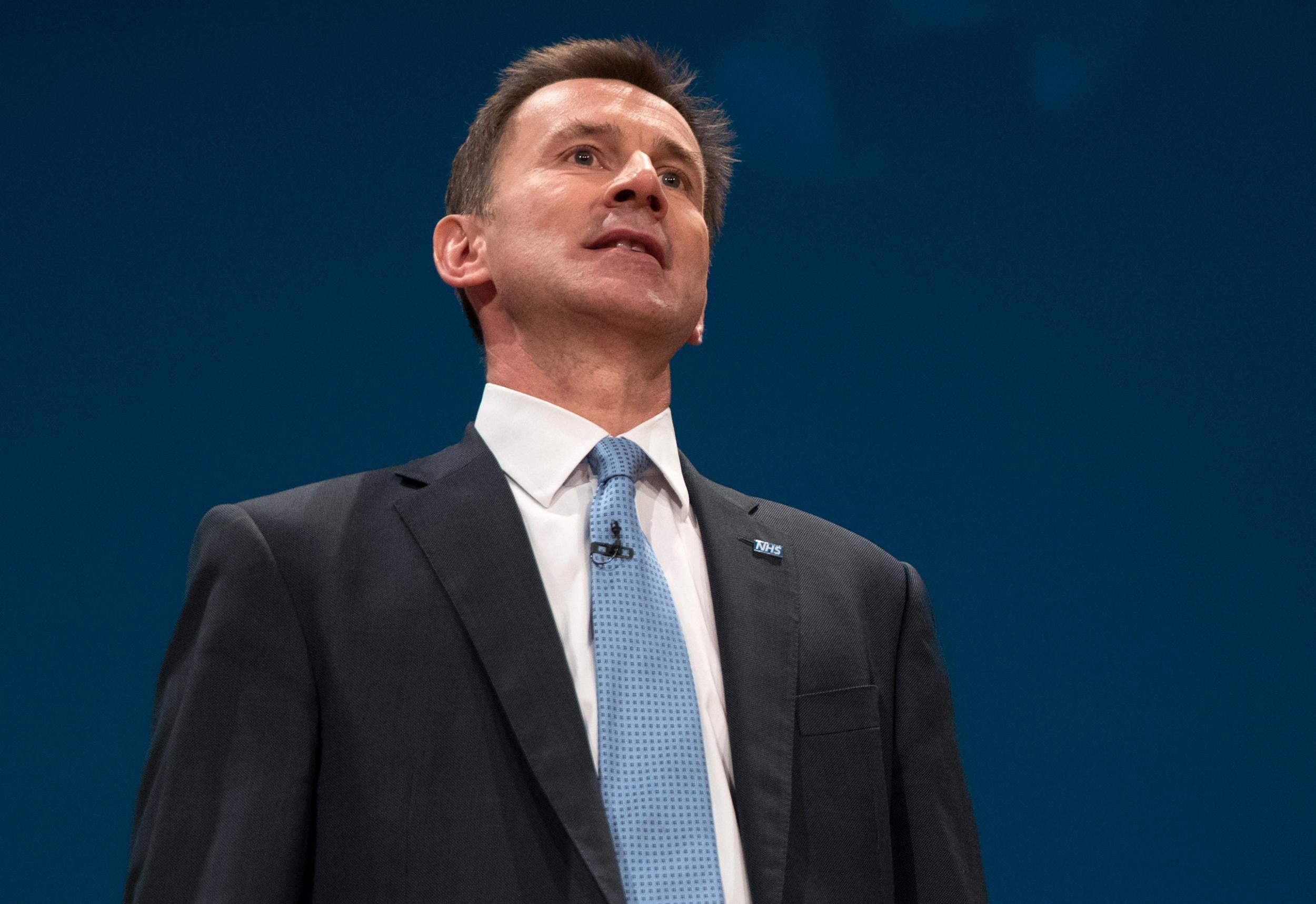 Jeremy Hunt got caught in a very embarrassing situation at the Tory ...