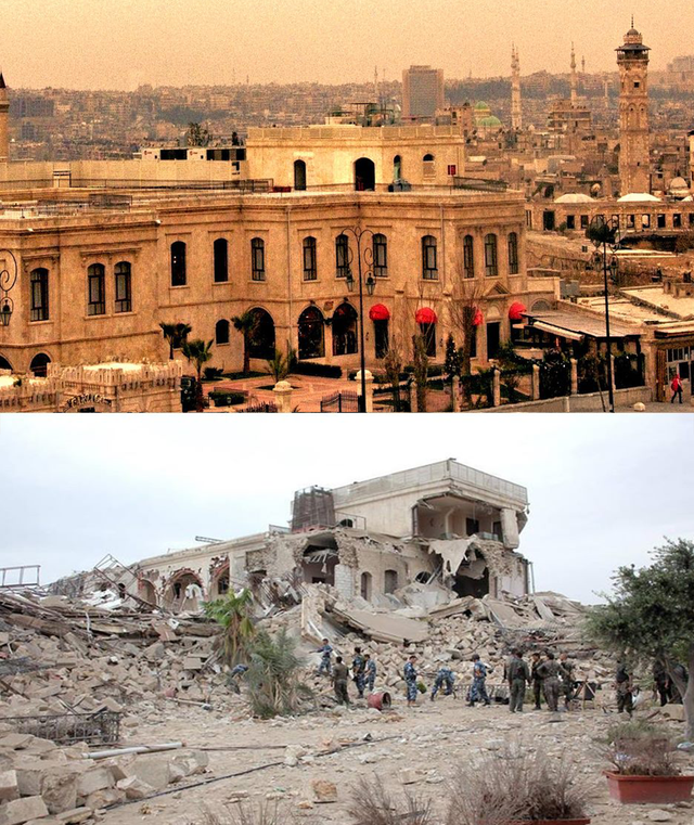 Aleppo: Chilling photos show how the ancient city has changed since the ...