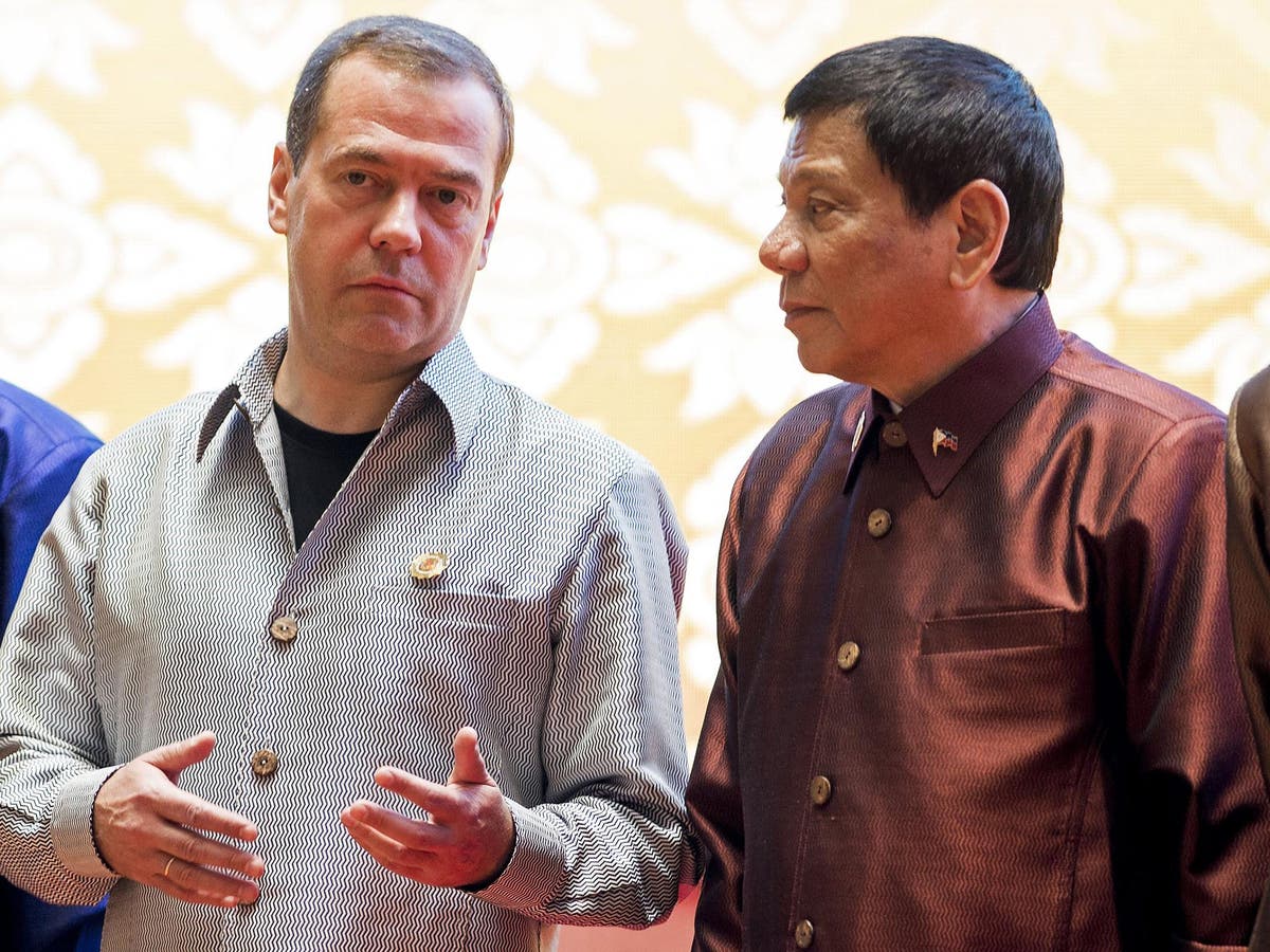 Russia says it is ready to cooperate with Philippines president Rodrigo ...