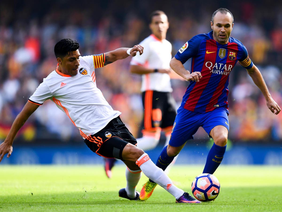 Barcelona captain Andres Iniesta to miss Manchester City trip after ...