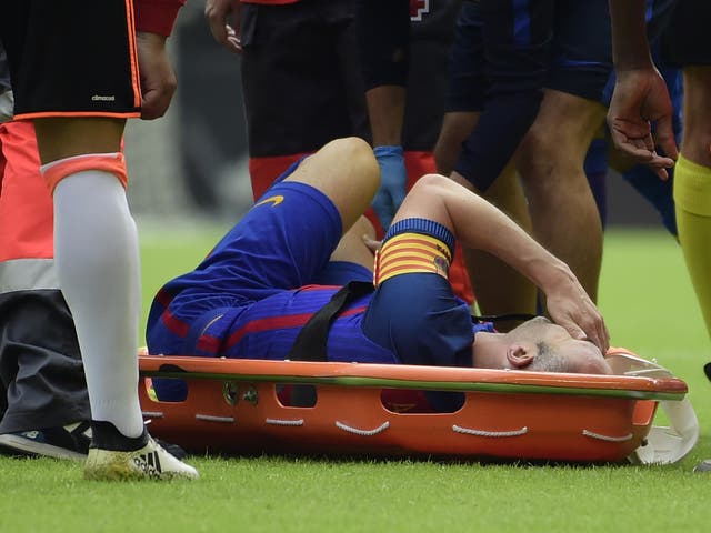 Barcelona captain Andres Iniesta to miss Manchester City trip after ...