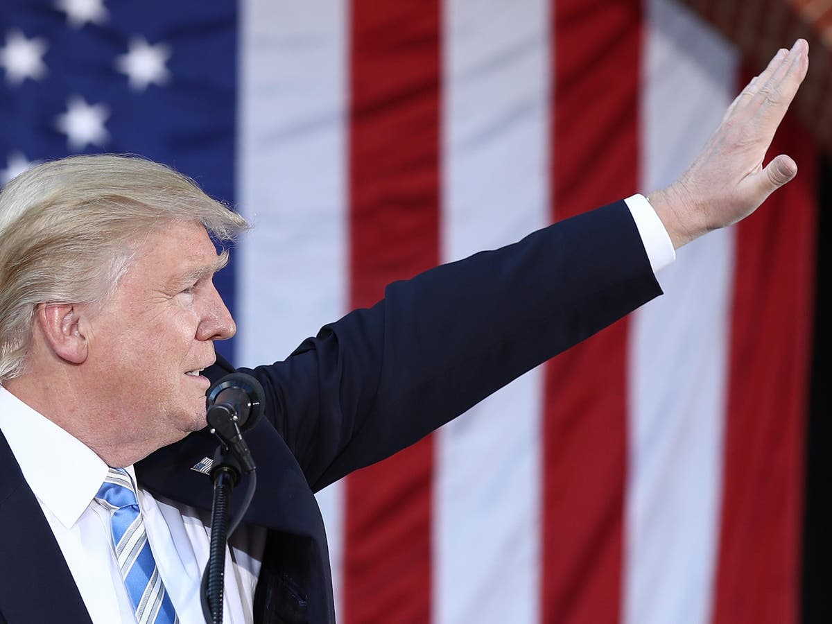 Donald Trump two points ahead of Hillary Clinton in poll that has ...