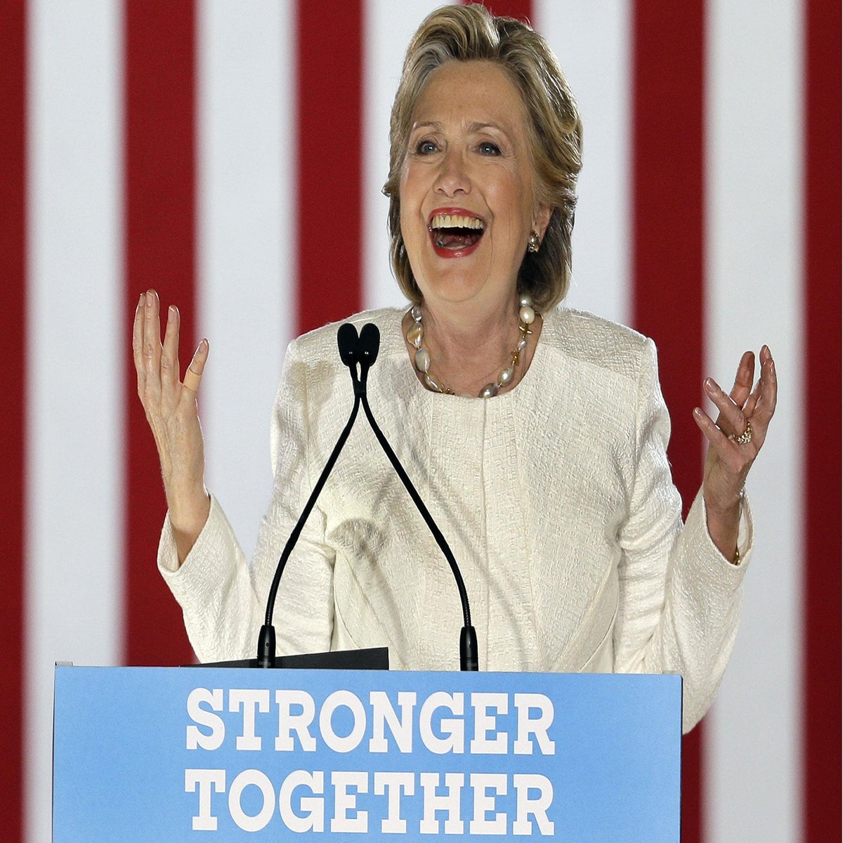 Hillary Clinton Stronger Together Logo