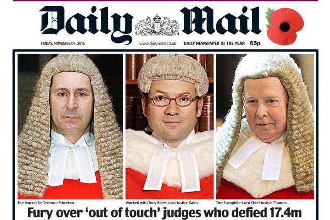 The Daily Mail had the worst response to the Brexit ruling | indy100 ...
