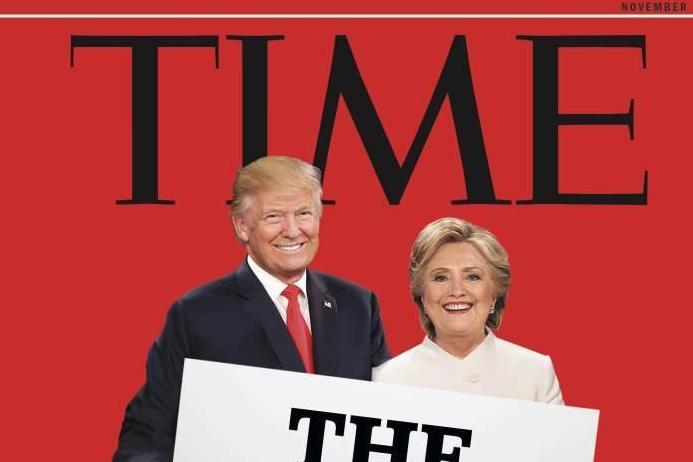 Time magazine's front page sums up how everyone feels about the US ...