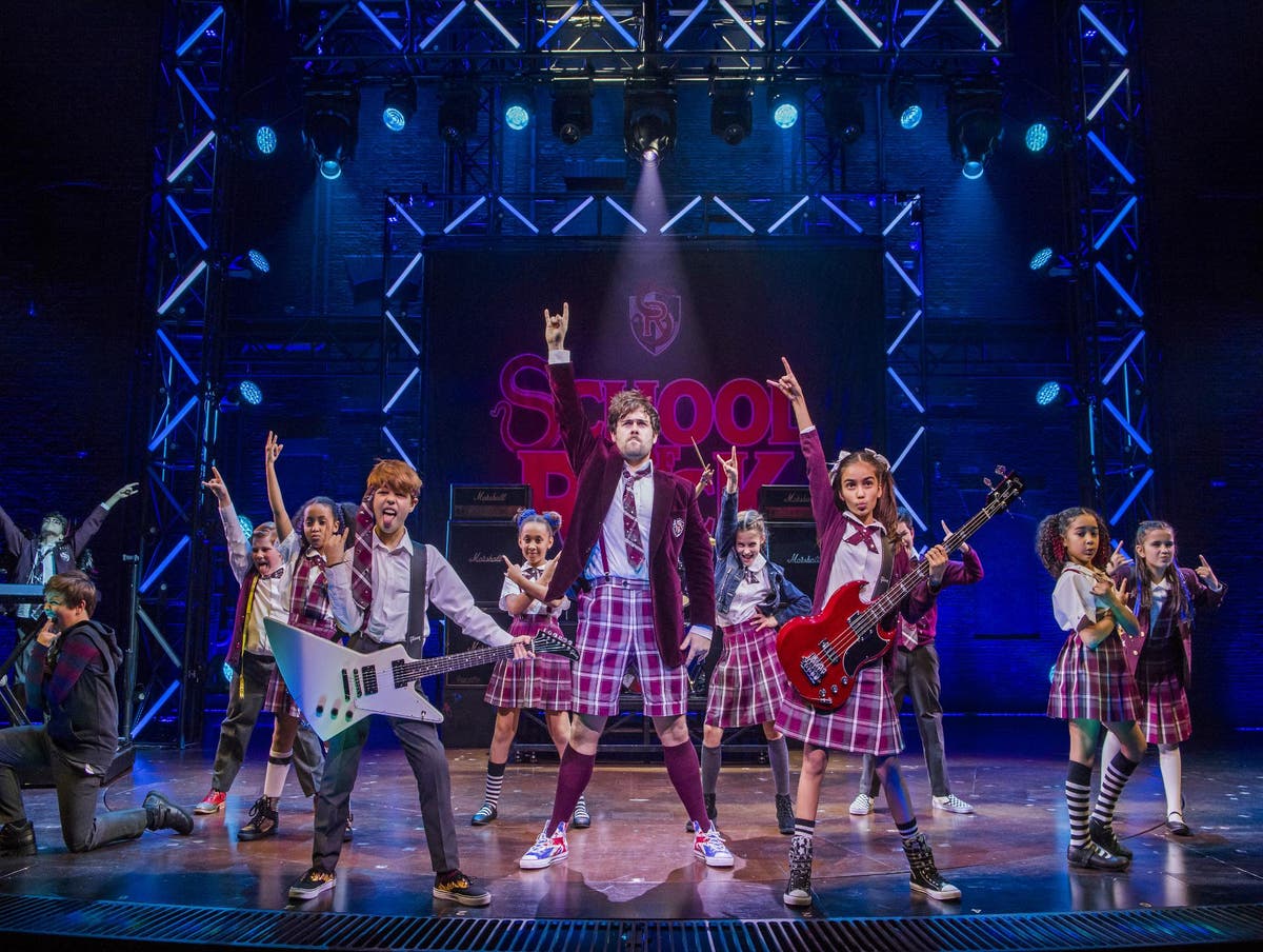 School of Rock: The Musical, New London Theatre, London, review: A ...
