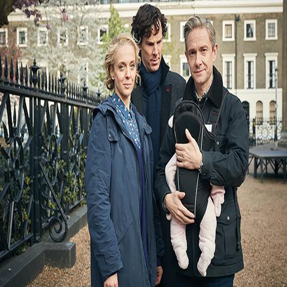 Amanda Abbington And Benedict Cumberbatch