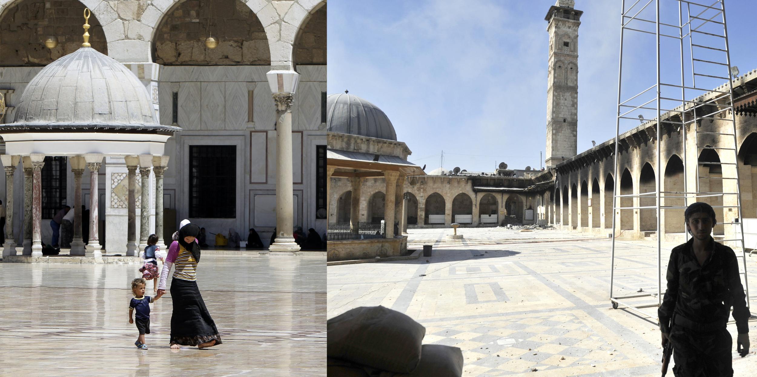 21 before-and-after photos showing what five years of war has done to ...