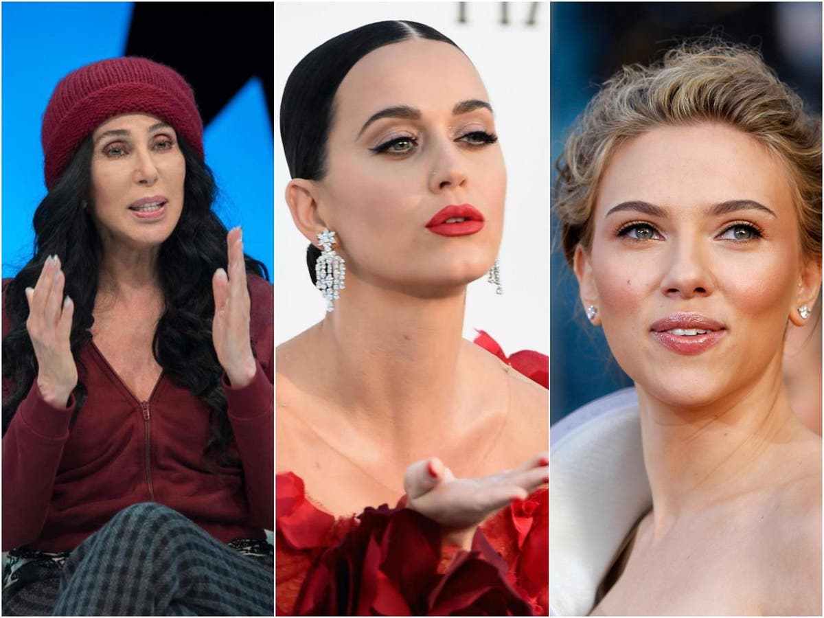 Katy Perry, Scarlett Johansson, and Cher sign on for anti-Donald Trump ...
