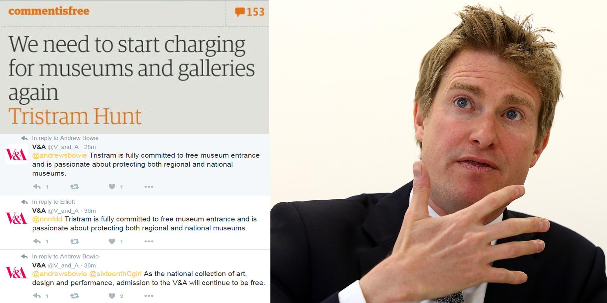 Tristram Hunt is the new V&A director and everyone's worried they're ...