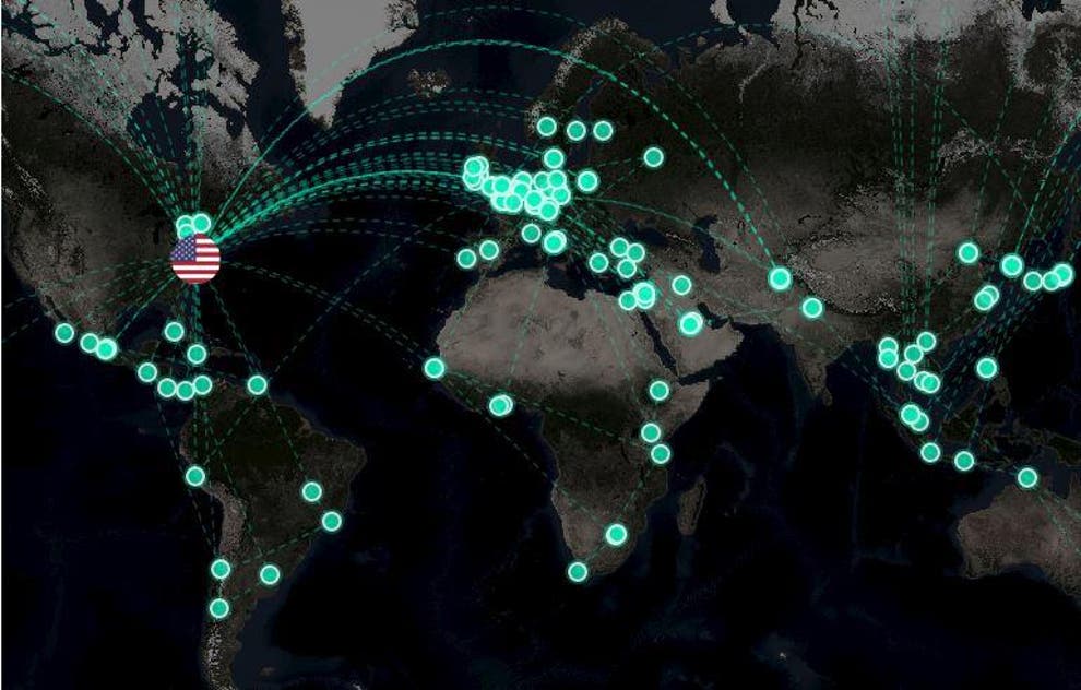All the countries President Obama has visited in the last 8 years ...