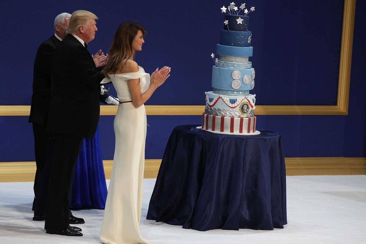 Baker of Donald Trump's inauguration cake admits it's a copy of Barack ...