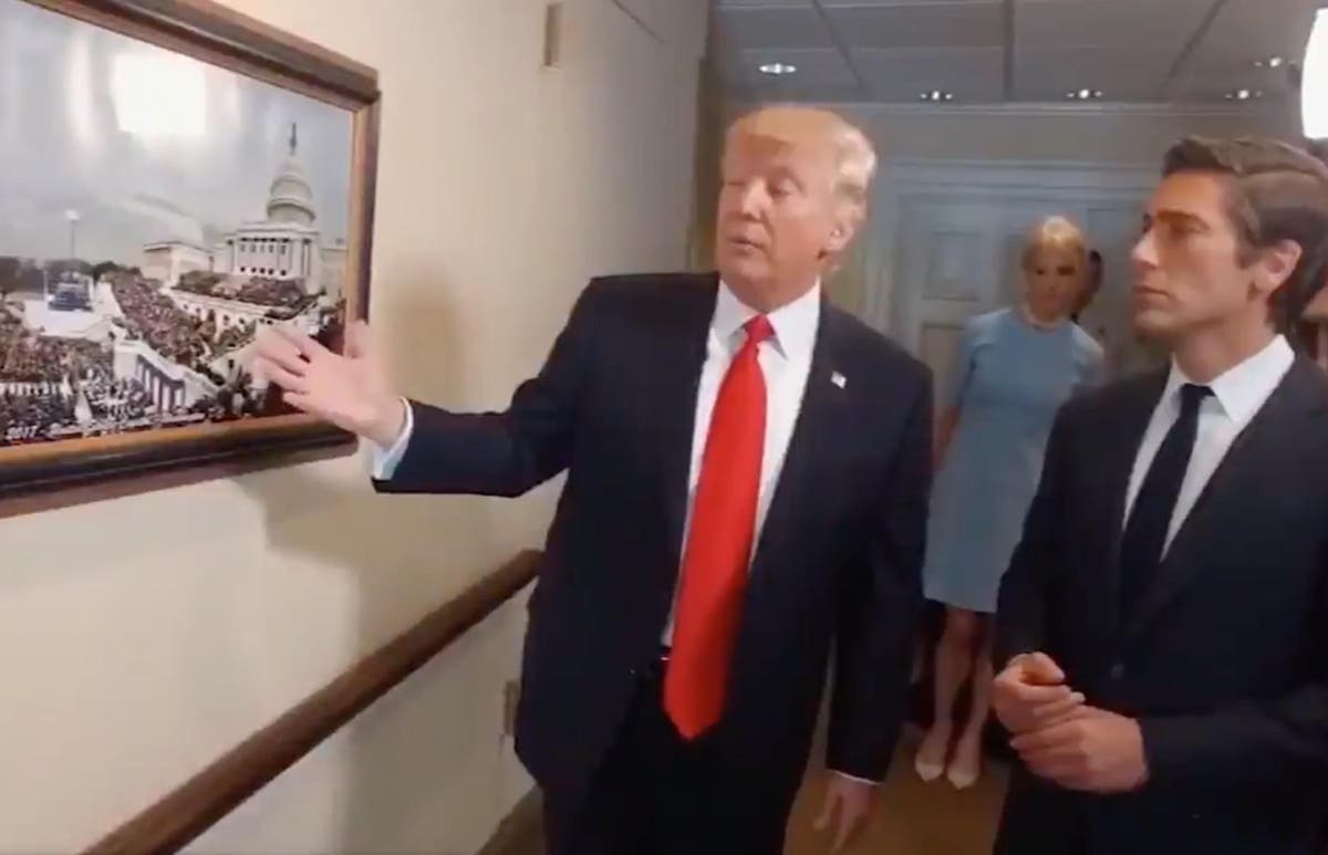 Donald Trump’s White House tour with dialogue from Spinal Tap’s 'up to ...