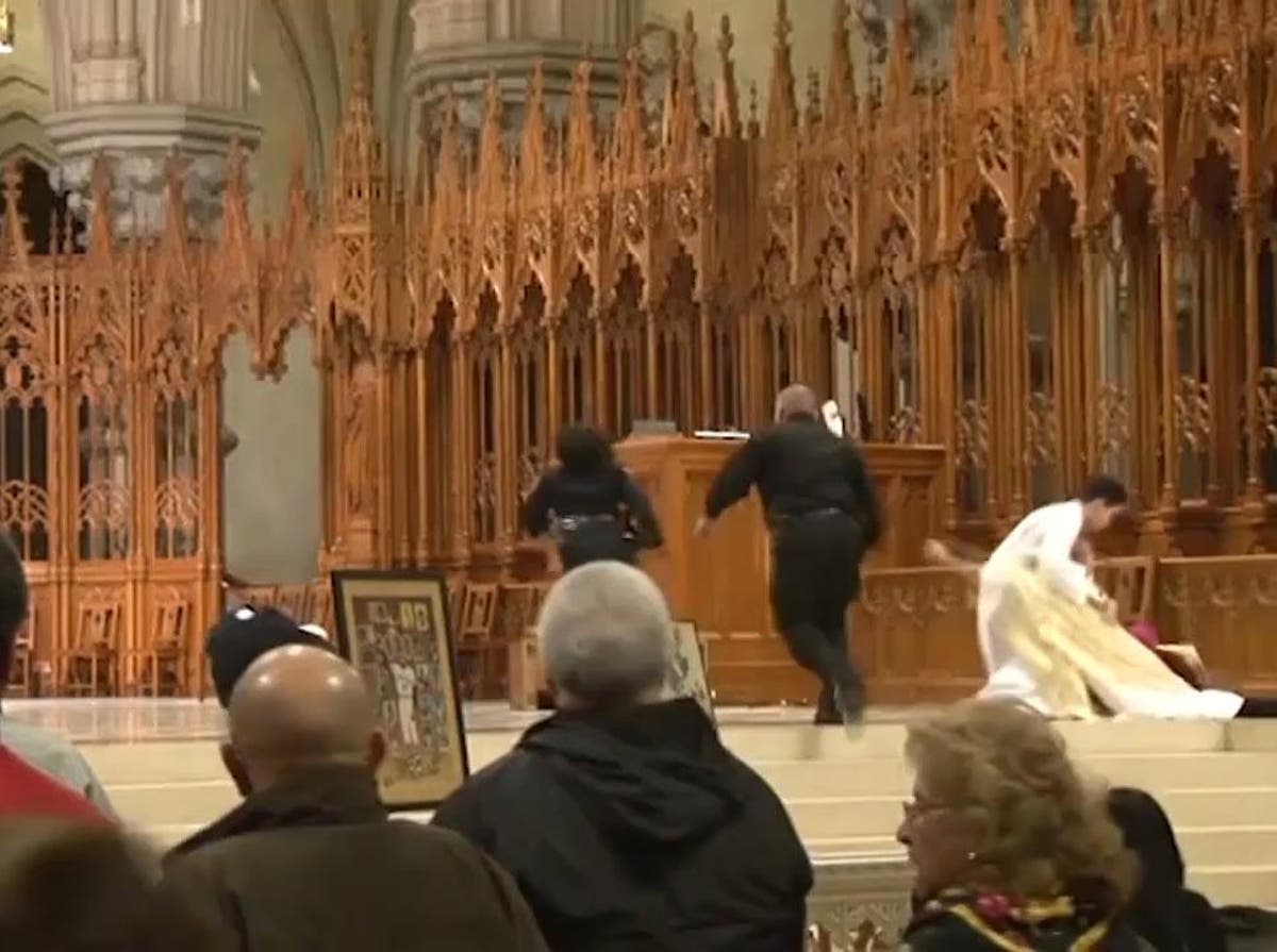 Catholic bishop floored by punch while saying prayers in New Jersey ...
