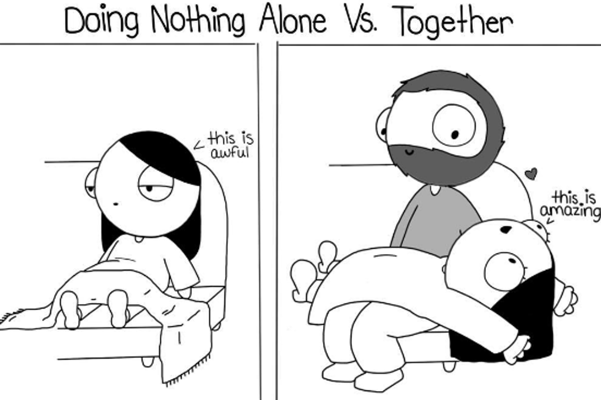 The cartoons that perfectly sum up long-term relationships | The ...
