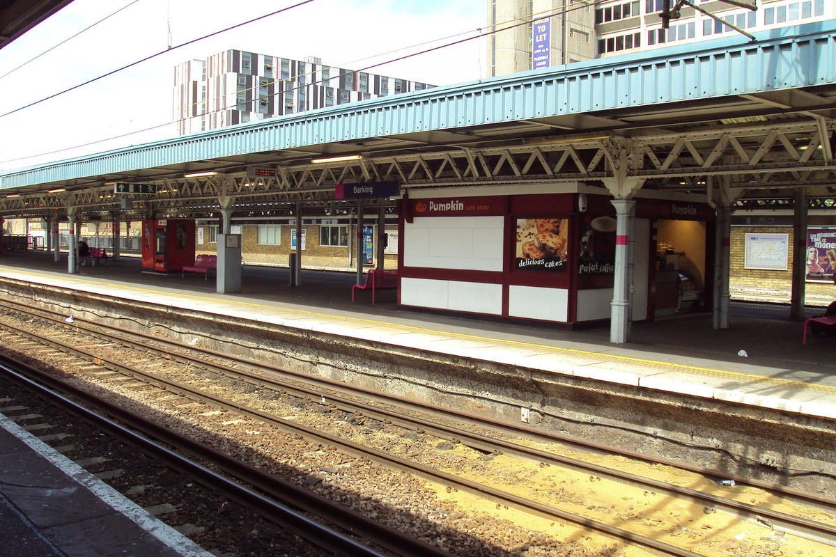 Man attacked with 'corrosive substance' at Barking station in East ...