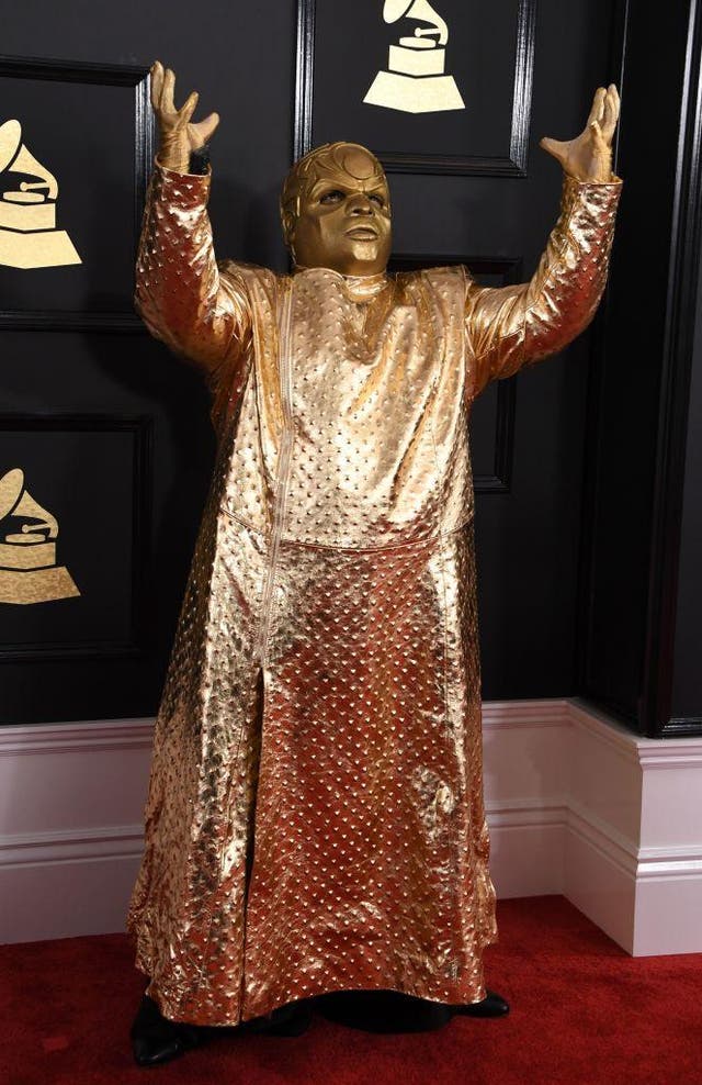 Cee Lo Green appears to have gone to the Grammys as an ...