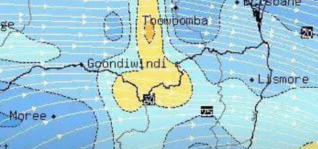 This is a weather forecast and if you see anything else you have a ...