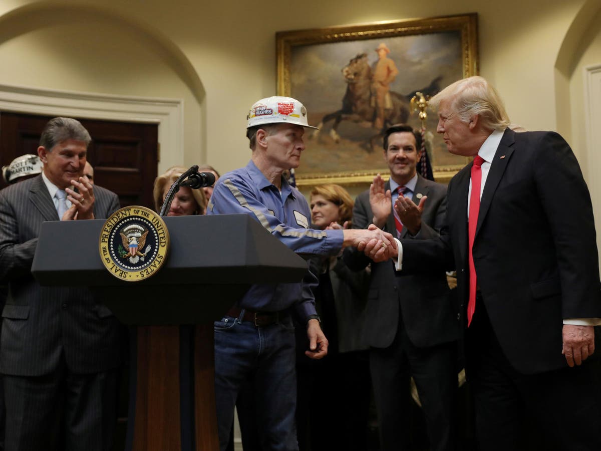 Donald Trump overturns law preventing companies dumping coal mining ...