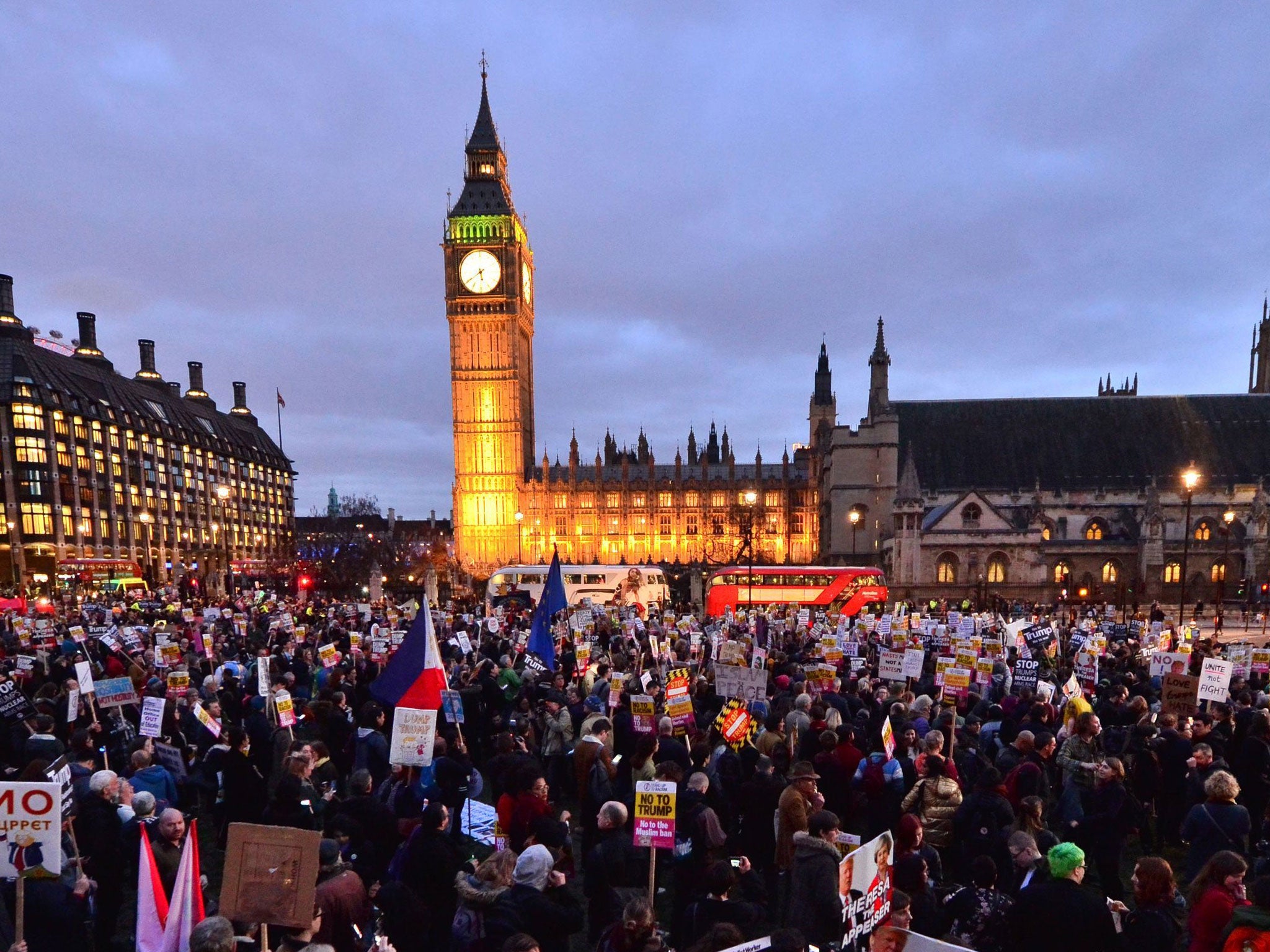 Donald Trump state visit: MPs of all parties demand ‚disgusting‘ US ...