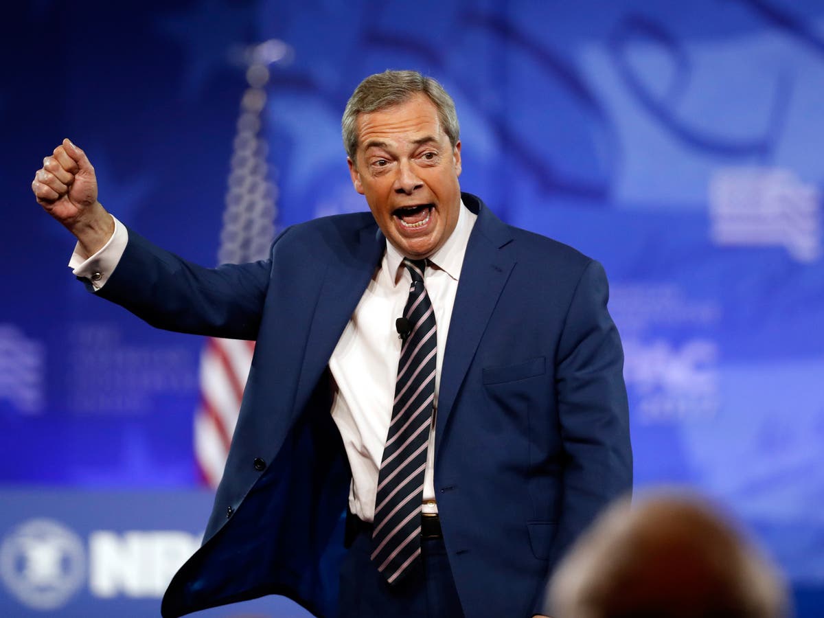 Nigel Farage: UK's 'real friends' speak English | The Independent | The ...