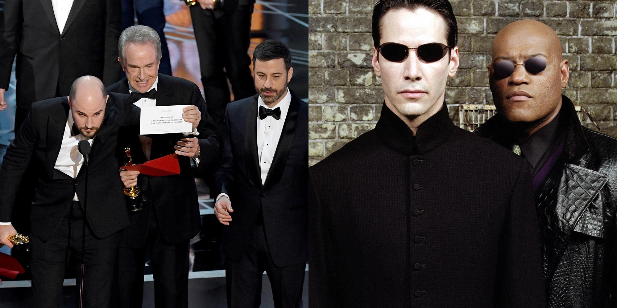 The Oscars may be proof we are living in the Matrix | indy100 | indy100