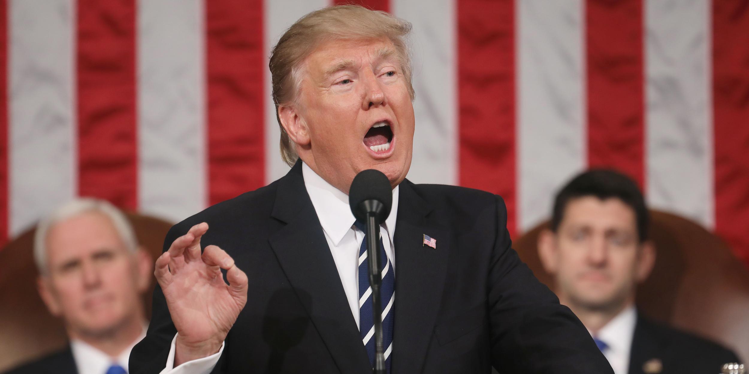 Donald Trump made 61 statements in his speech. 51 were false | indy100 ...