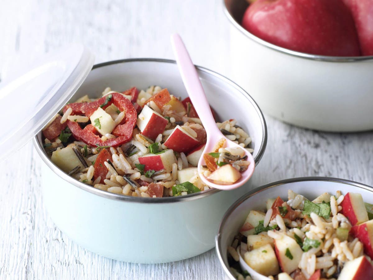 How to make Chilean spicy apple rice salad in 25 minutes | The ...