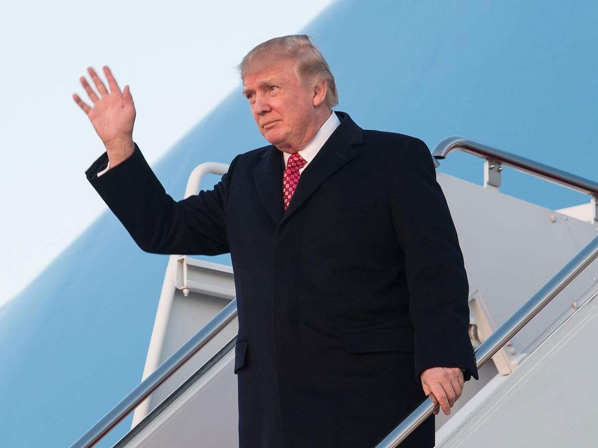 Donald Trump has spent almost a quarter of his time as President in ...