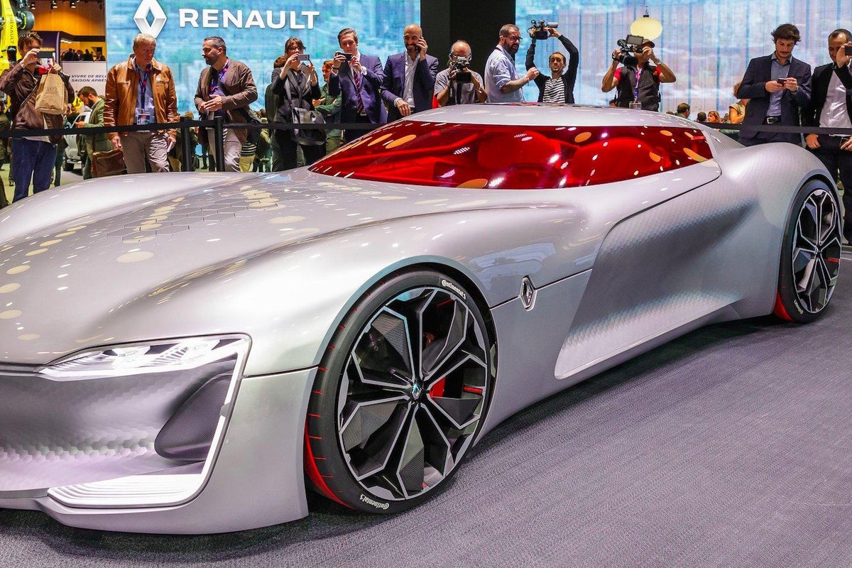 Renault's stunning electric supercar was just named concept car of the ...
