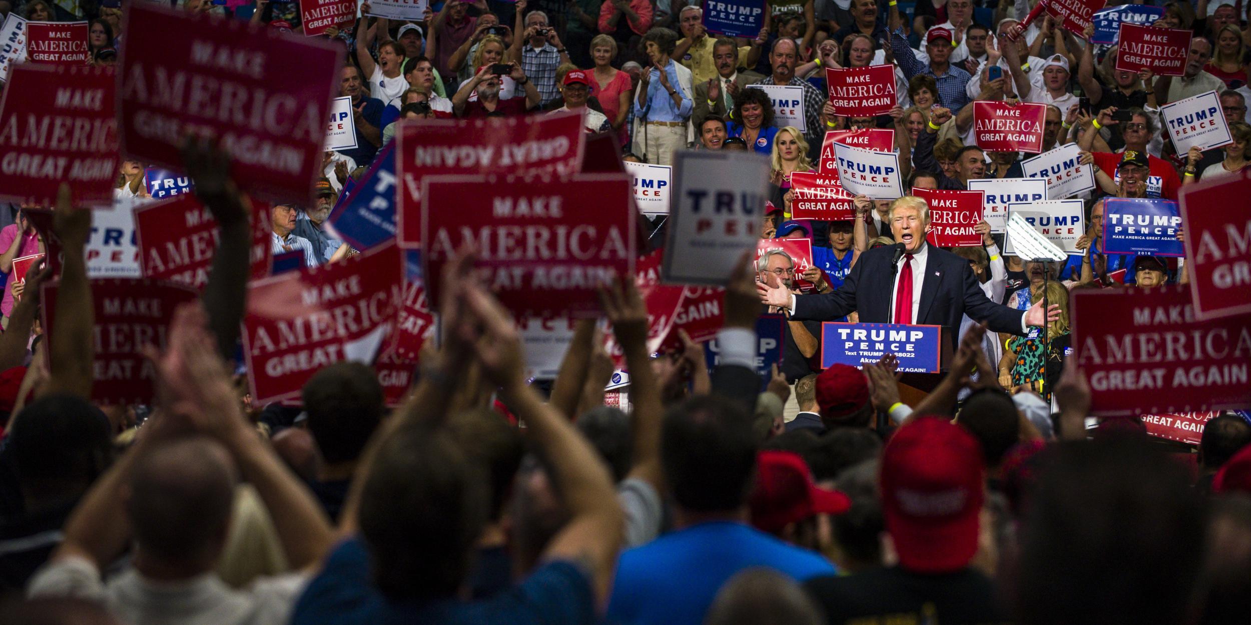 President Donald Trump's biggest supporters won’t surprise you | indy100 | indy100