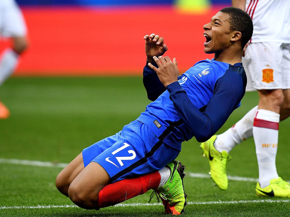 Kylian Mbappe looks right at home despite France's young guns going ...