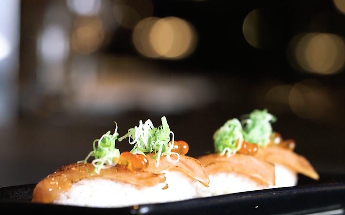 How to make Blow Torch Salmon Nigiri | The Independent | The Independent