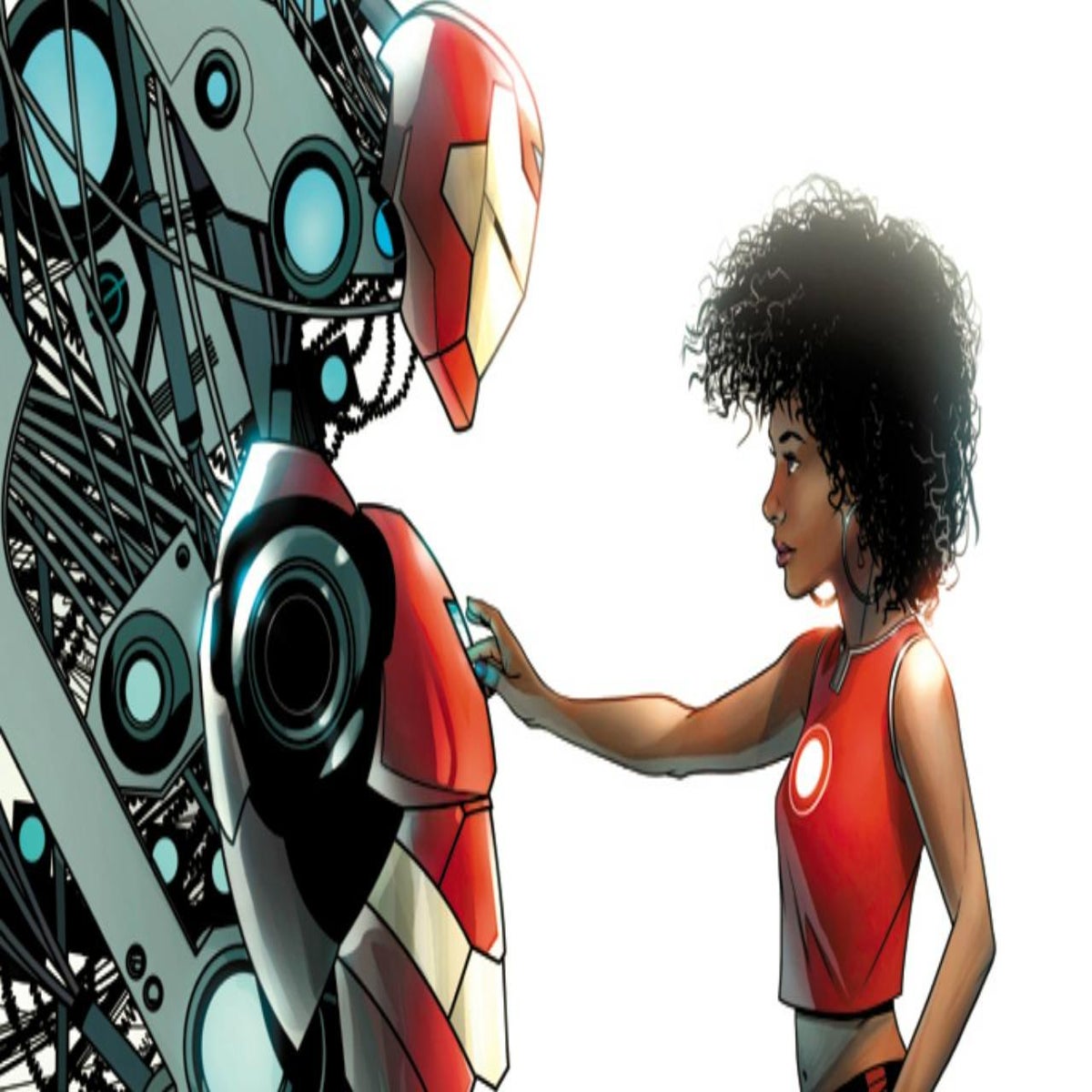 Female Iron Man Comic