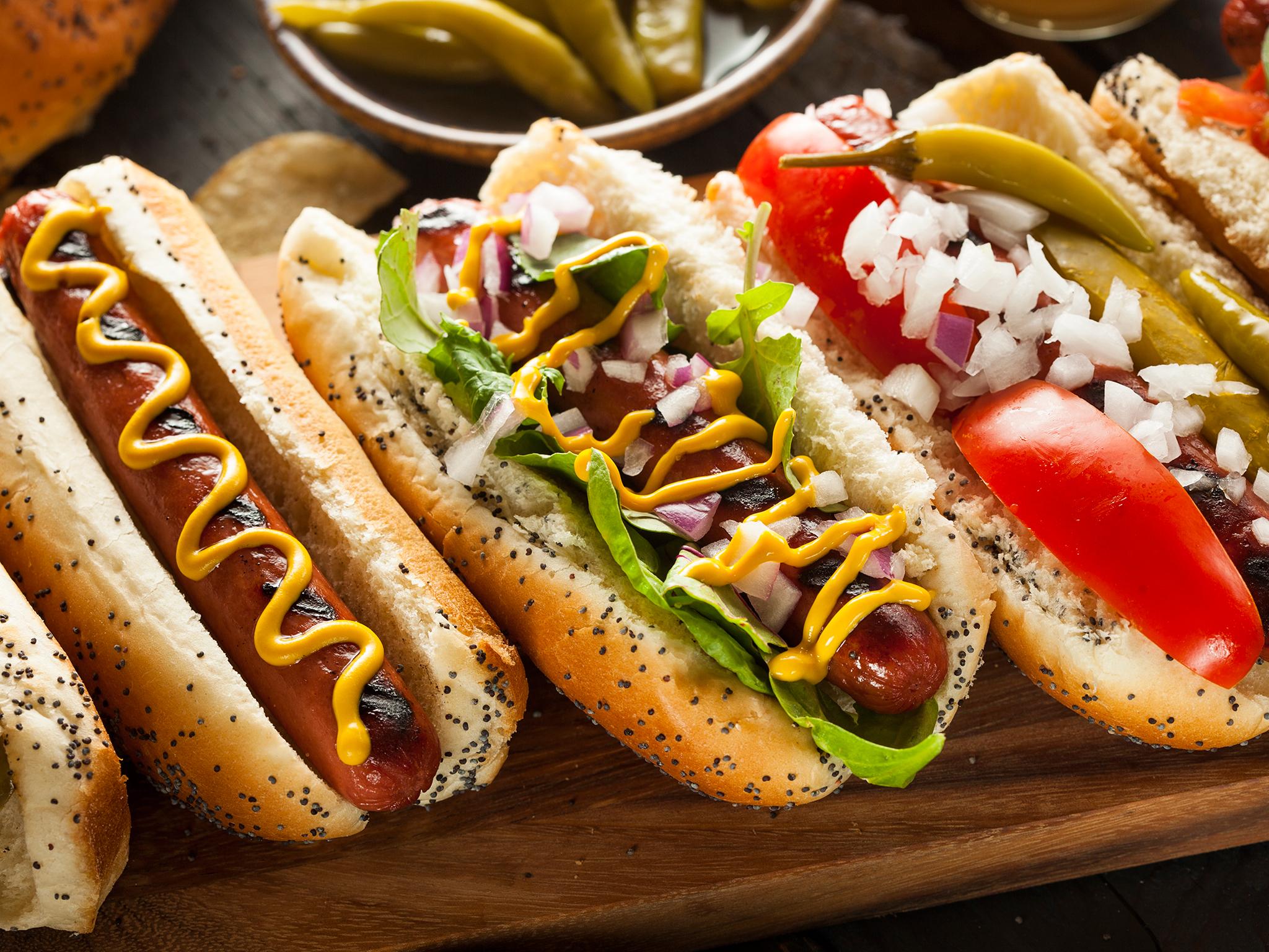 Food Discoveries How Was The Hot Dog Sandwich And Chimichanga