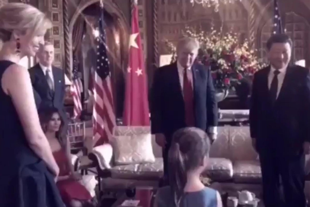 Donald Trump's grandchildren sing in Mandarin for Chinese President ...