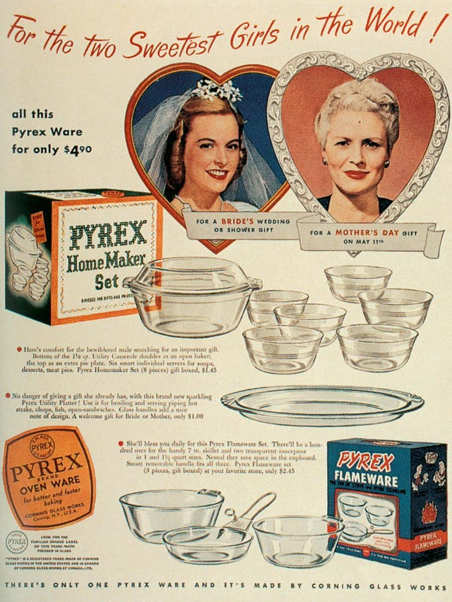 How the unglamorous yet practical Pyrex dishes changed the cookery ...