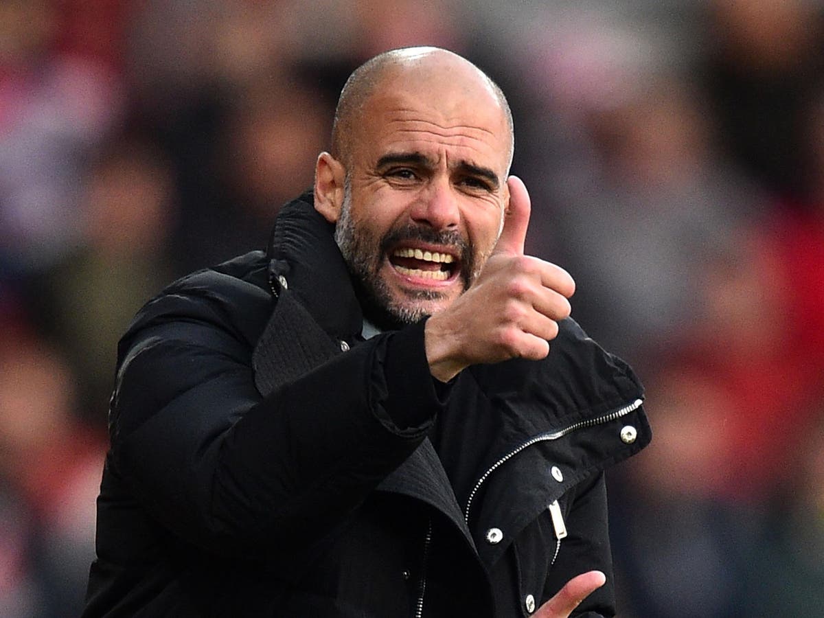 Pep Guardiola relishing feeling the pressure again as Manchester City ...