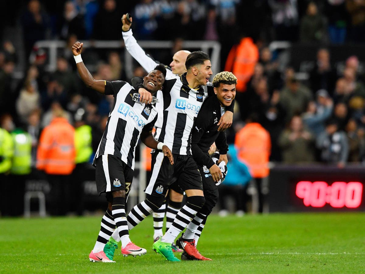 Dominant Newcastle fire four past Preston to secure Premier League ...