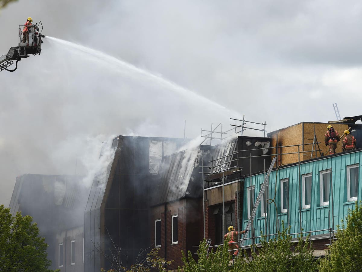 Manchester hospital fire: Fears research and equipment worth millions ...